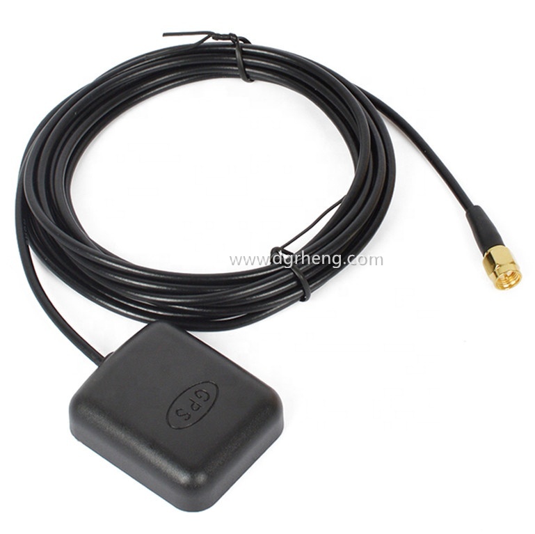 Car Gps Active Antenna With Sma Connector